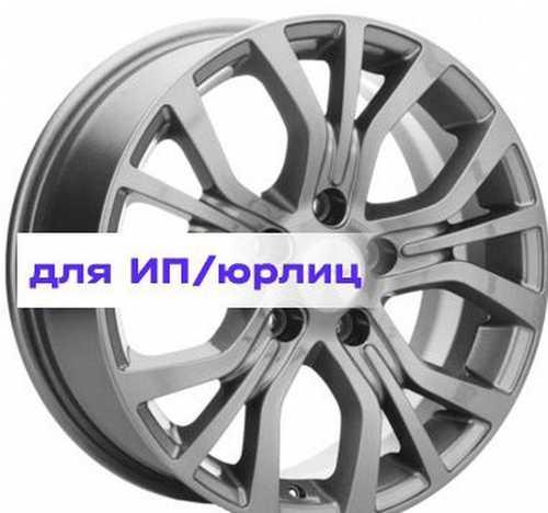 Khomen Wheels 6,5x16/5x114,3 ET41 D67,1 KHW1608 (Kia) Gray