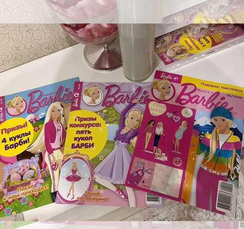 Журналы играем с барби/ barbie