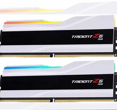 Оперативная память G.Skill DDR5 2x32GB Trident Z5 White RGB 6000MHz (F5-6000J3636F32GX2-TZ5RW)