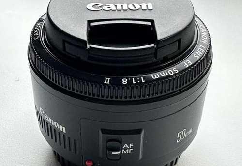 Объектив Canon EF 50mm f 1.8 stm II