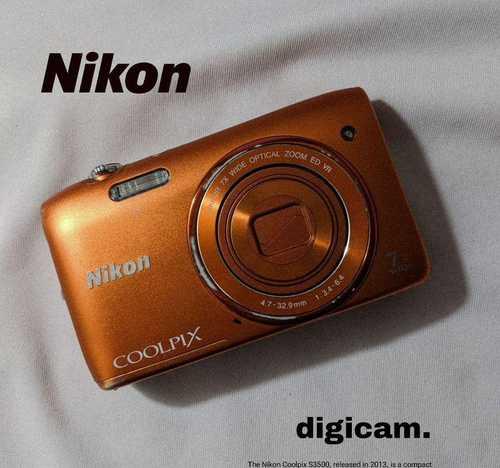 Y2k nikon coolpix мыльница