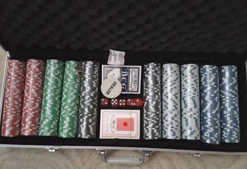 Покерный набор 500 фишек