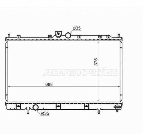 Радиатор mitsubishi lancer mitsubishi lancer cedia mitsubishi lancer cedia CS#A 00-03 mitsubishi lan