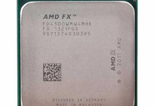Процессор AMD FX-4300 BOX FD4300wmhksbx