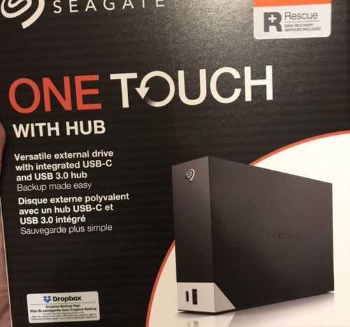 Внешний Seagate One Touch Hub, 12 тб, USB 3.0