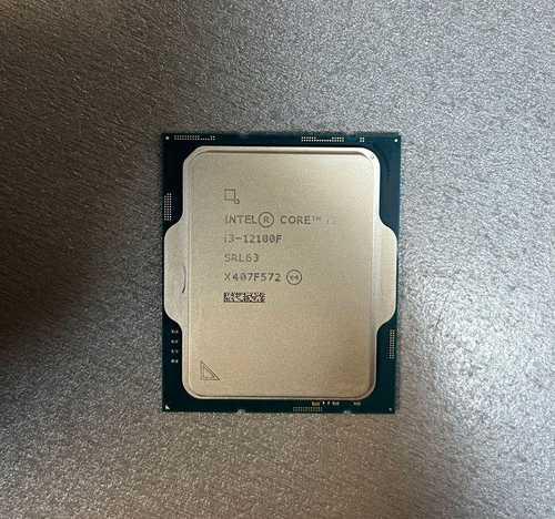 Intel Core i3-12100f