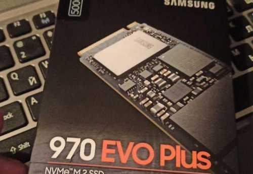 Новый Sdd Samsung 970evo Plus 500gb