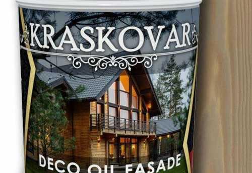 Масло Kraskovar Deco Oil Fasade Крем-брюле 0,75л