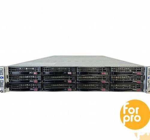 Сервер Supermicro 6027TR 12LFF 8xE5-2650v3 512GB