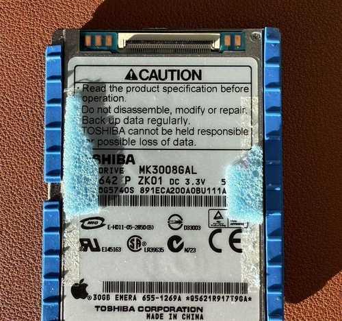 Оригинальный жесткий диск HDD iPod classic 5 6 7