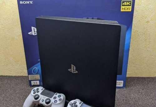 Sony playstation 4 PS4 pro 1tb 7208 с играми