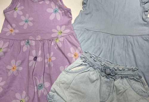 Платья летние 98-104 и шорты
