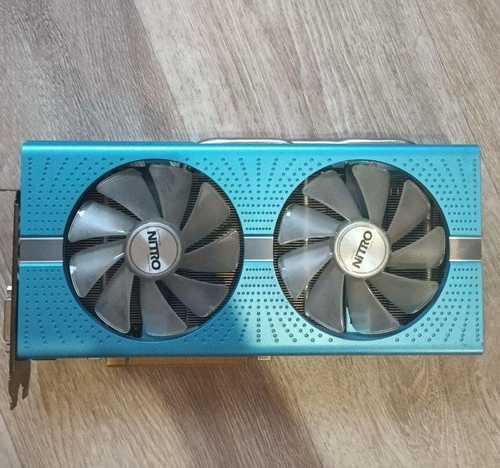 Видеокарта rx580 8gb sapphire nitro+ se