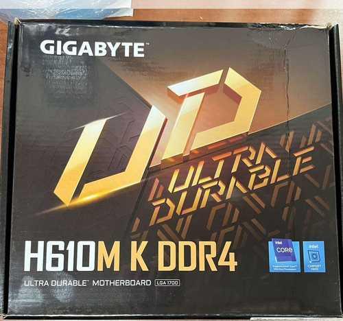 Материнская плата Gigabyte H610M K DDR4