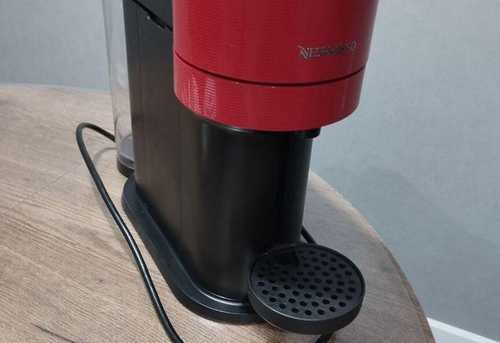 Кофеварка капсульная Nespresso vertuo next red