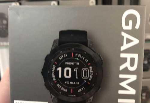 Garmin Fenix 7 Sapphire Solar Carbon Gray Спб