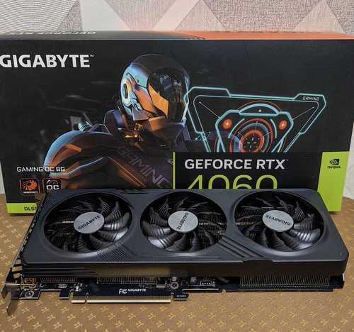 Видеокарта gigabyte GeForce RTX 4060 gaming OC