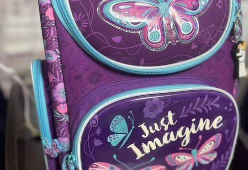 Рюкзак школьный для девочки бу портфель