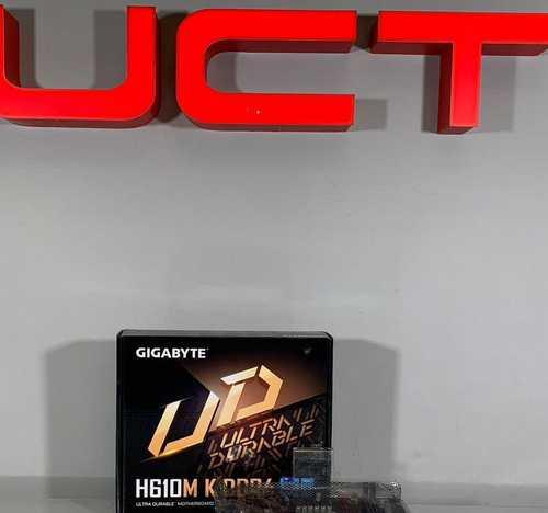 Материнская плата gigabyte H610M K DDR4