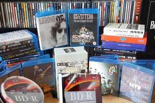 Коллекция видеоклипов на Blu-ray и hdd дисках