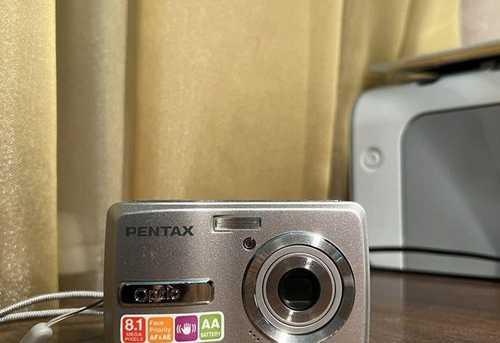Компактный фотоаппарат pentax optio e40