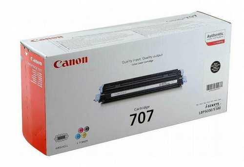 Canon 707BK (9424A004) картридж черный (тех.упаков