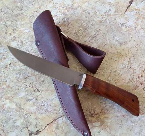 Нож кованый "Финист-1" х12мф кап ореха (под заказ)