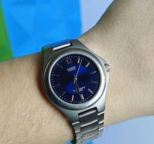 Часы Casio lineage titanium Япония