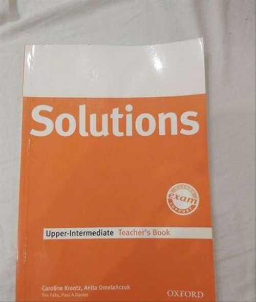 Solutions Upper-Intermediate Teacher's book 1st