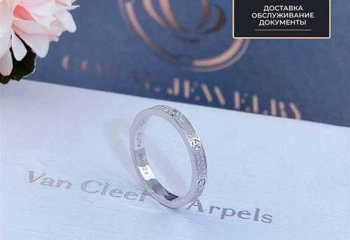 Кольцо Cartier Love, маленькая модель 0,19ct