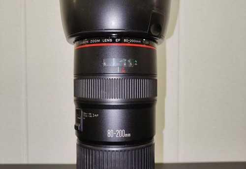 Объектив Canon EF 80-200 mm f/ 2.8 L