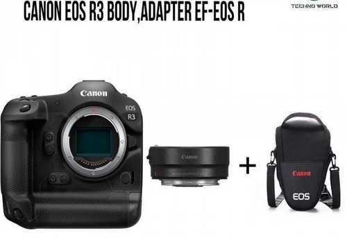 Canon R3 mount adapter EF EOS R (Абсолютно новый)