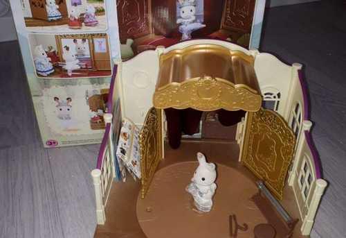 Sylvanian families Школа балета игра