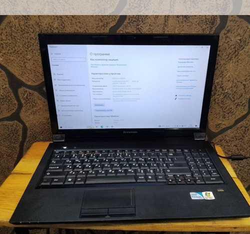 Ноутбук lenovo b560