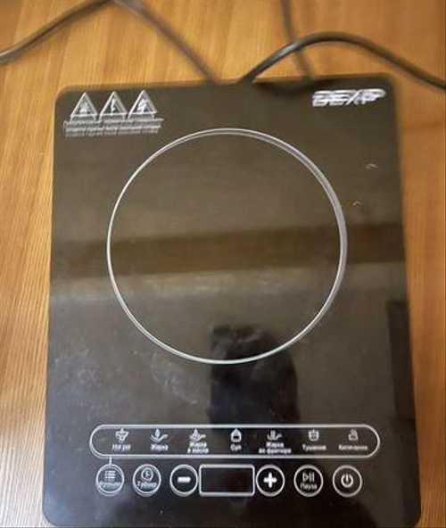 Плита электрическая dexp INS-2000 черный