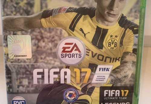 Игра для приставки xbox one FIFA 17