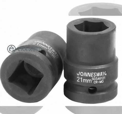 Jonnesway S03A6121 S03A6121 головка торцевая ударная 3/4DR, 21 мм