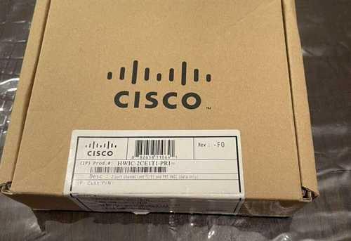 Модуль cisco hwic-2CE1T1-PRI