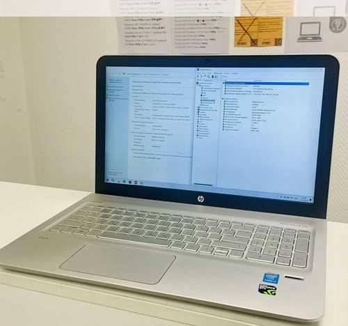 Ноутбук HP Envy 15 I7/16/256 320 серый металлик