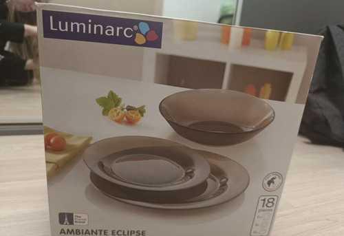 Набор столовой посуды luminarc новый