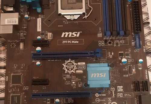 Материнская плата lga 1150 z97