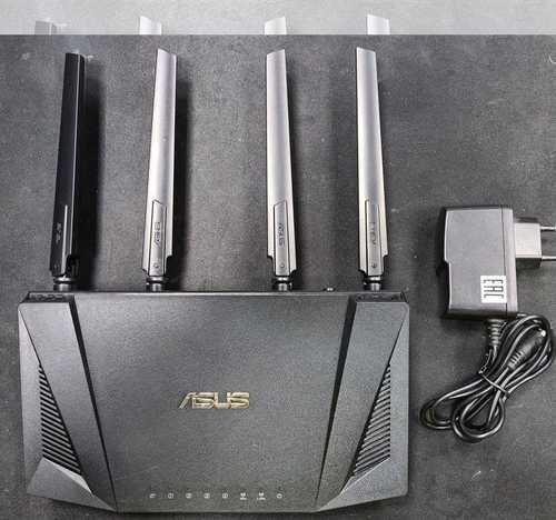 Роутер Asus AX58v2 (ax3000) 4LAN 1000/100
