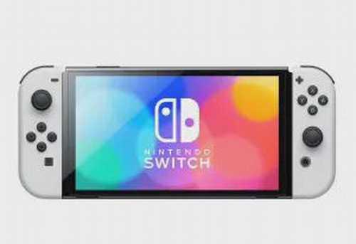 Игровая консоль Nintendo Switch oled, белый