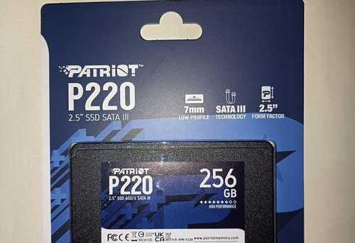 Новый SSD Patriot Memory P220 256GB