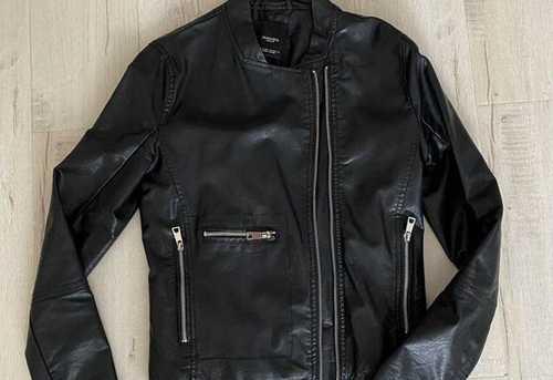 Куртка кожаная Манго 42 размер