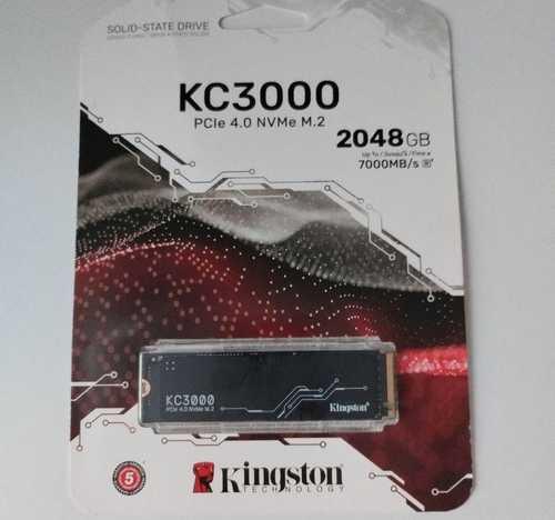 SSD M.2 Kingston KC3000 2 TB