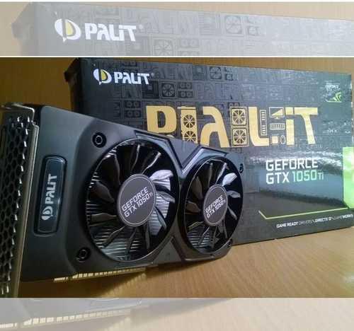 Видеокарта GTX 1050 ti 4gb palit