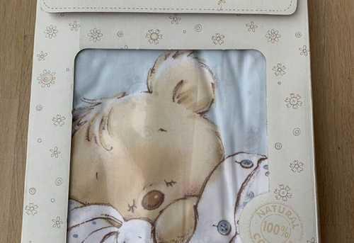 Комплект постельного белья для новорожденных сатин