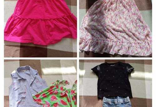 Одежда для девочки 116 - 134. 3 пакета