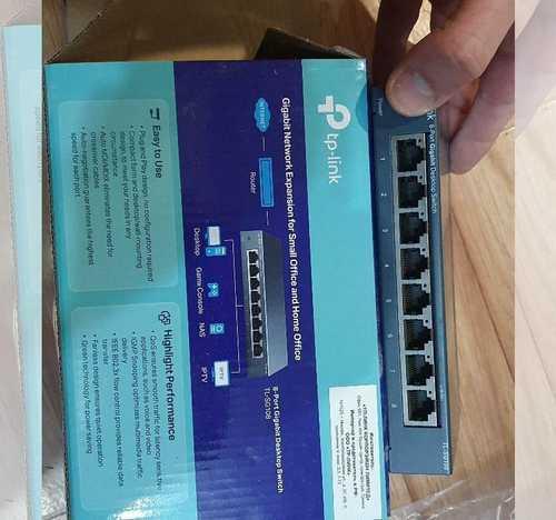 Коммутатор tp-link tl-sg108